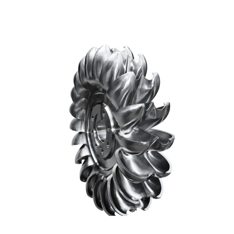 Vertical Installation Method Hydro Turbine Runner with Inlet Pressure ...